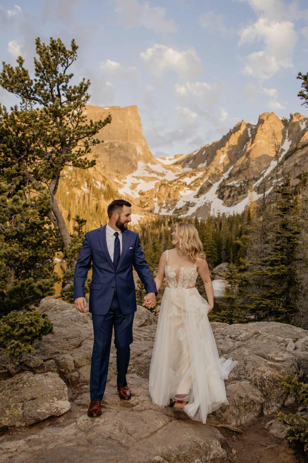 Dream Lake Sunrise Elopement - taylorhassebroek.com