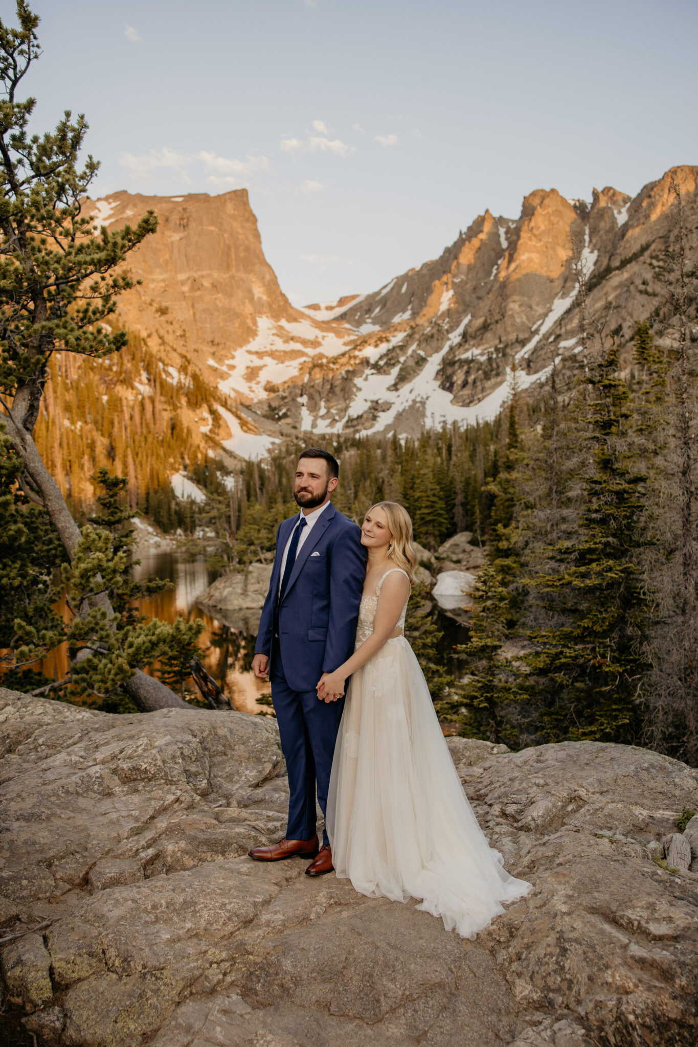 Dream Lake Sunrise Elopement - taylorhassebroek.com